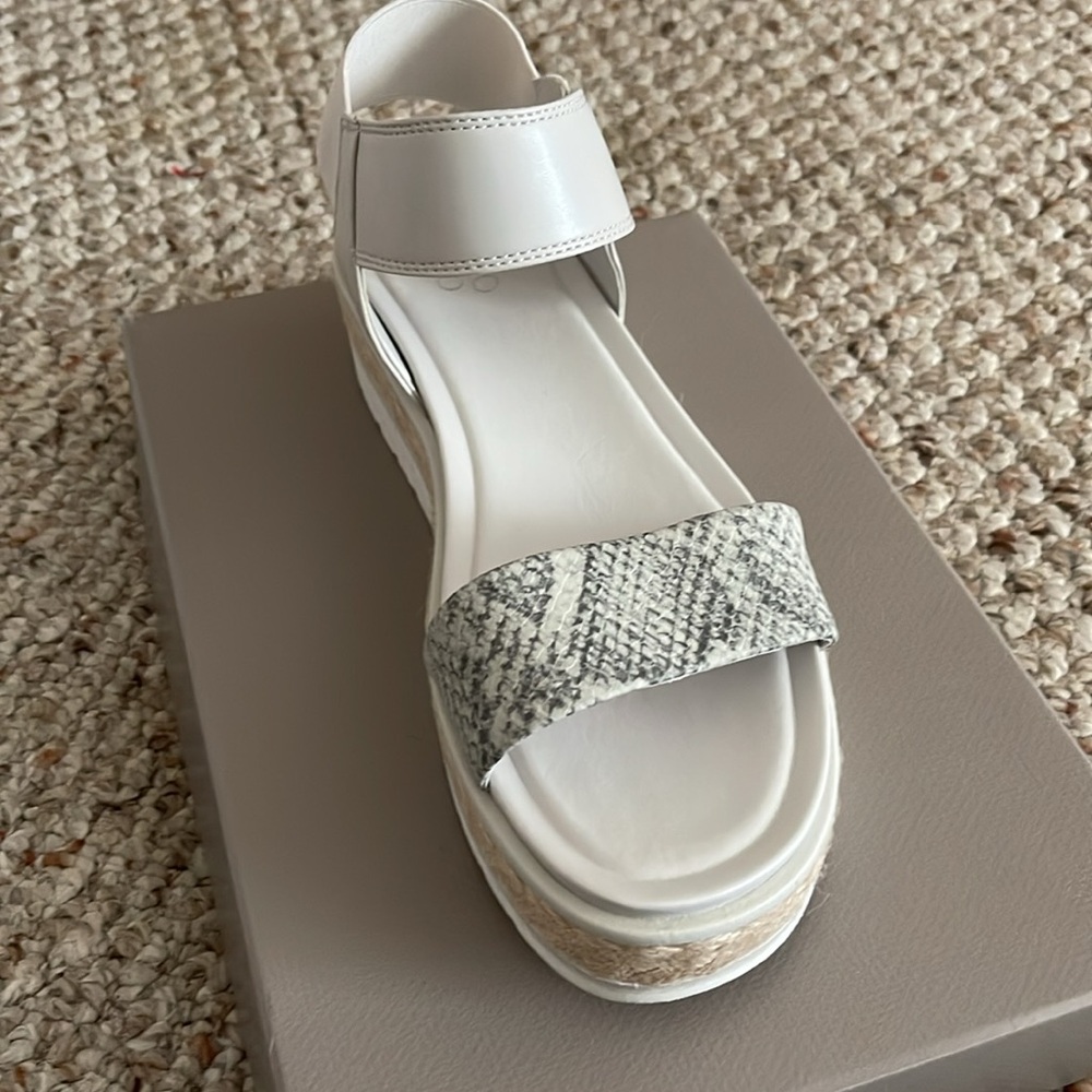 Franco Sarto Tinaka Espadrille Wedge Sandal - Gem